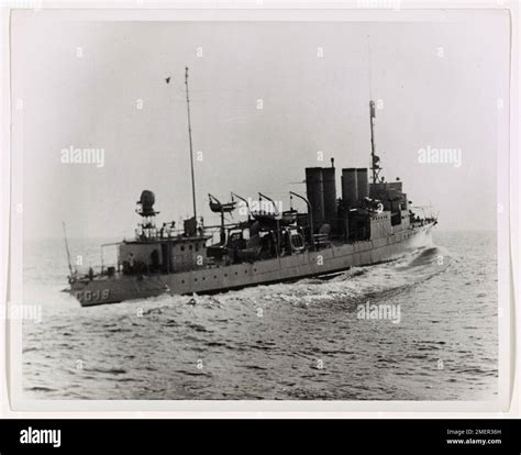 The Coast Guard Destroyer Hunt Patrols The Waters Searching For Rum