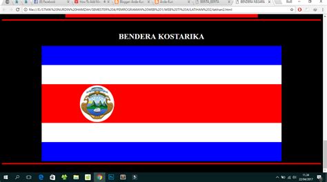 Membuat Bendera Dengan Html ~ Ande Kun