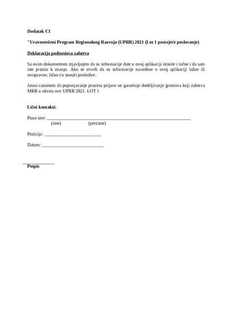 Declaration By The Applicantdoc Doc Template Pdffiller