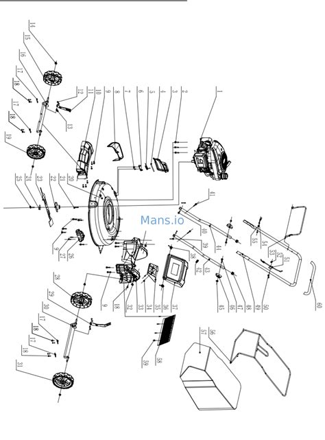 Powersmart Lawn Mower 170cc Parts Diagram At Lee Rasberry Blog