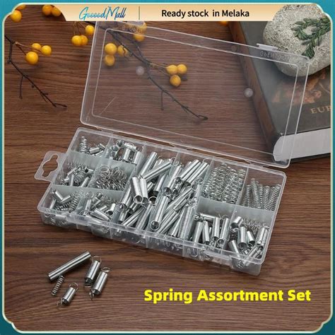 Spring Assortment Set 200pcs With Compression Spring And Tension Spring