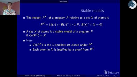 answer set solving in practice introduction semantics definition