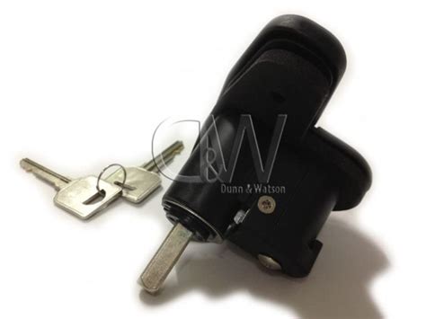 Pop Up T Handle Key Locking Black Powder Coated