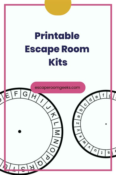 Best 13 26 Diy Escape Room Puzzles Free Printables Artofit