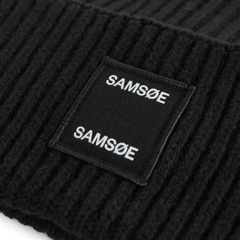 Samsoe Samsoe Beanie Black End Hk