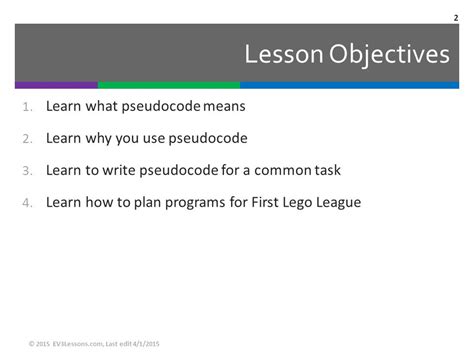 by droids robotics good coding practices start with pseudocode