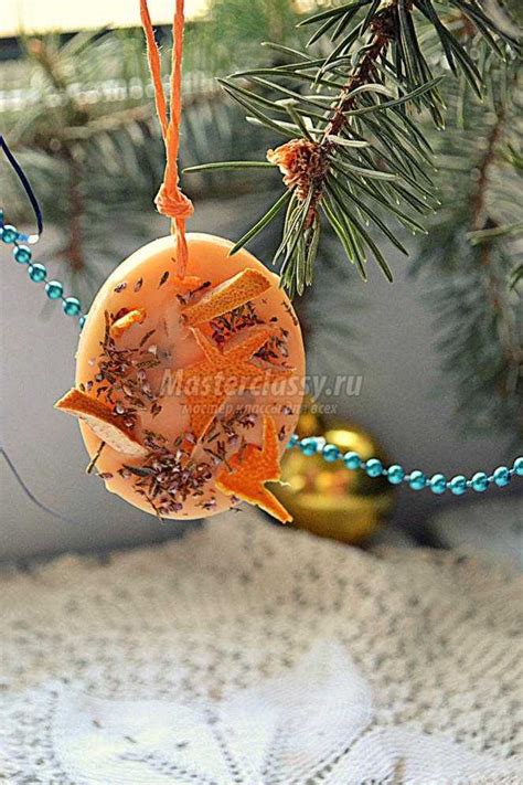 Саше из воска к Новому году. Мастер-класс с пошаговыми фото