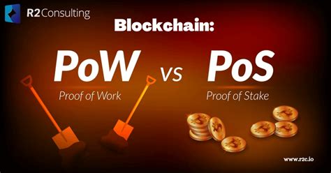 blockchain proof of work versus proof of stake