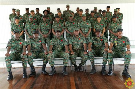 Guyana 29 Ranks Commence Special Forces Training Twenty Nine Ranks Including One From The