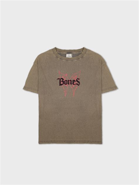 Butterfly Bones Tee Washed Sage Billy Bones Club