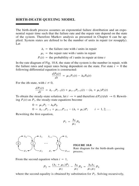 Pdf Birth Death Queuing Model Dokumen Tips