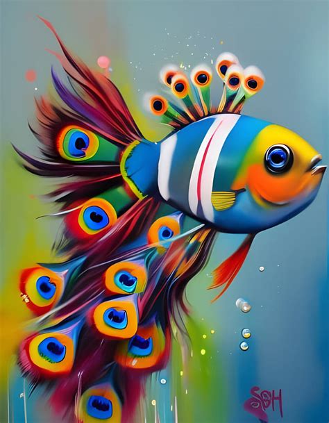 Peacock Fish By Andorada On Deviantart