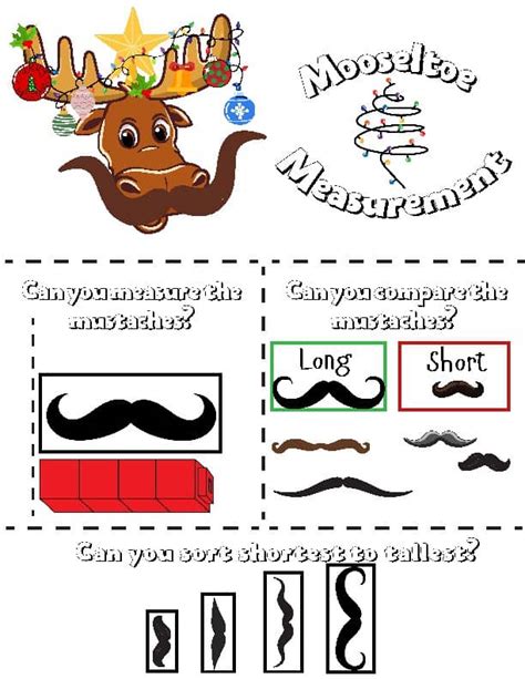 Mooseltoe Measuring Activity By Romona Haney Tpt