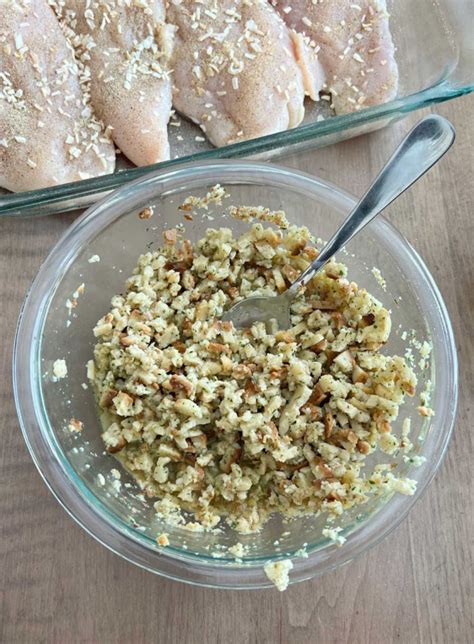 Easy Chicken Stuffing Bake One Dish Casserole Meatloaf And Melodrama