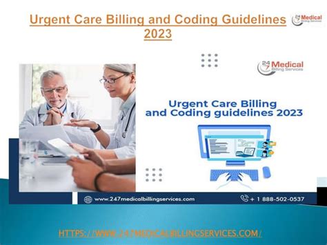 Urgent Care Billing And Coding Guidelines 2023pptx