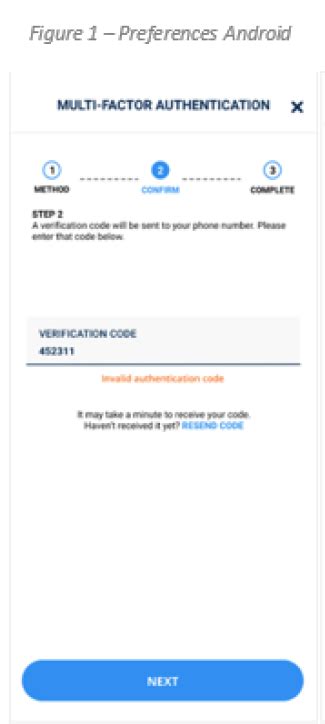 How To Use Multifactor Authentication Android Experience Twinspires