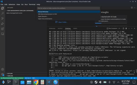 Bug Dev Container Fails Because Yarn Gpg Key Is Out Of Date In The Docker Image Issue