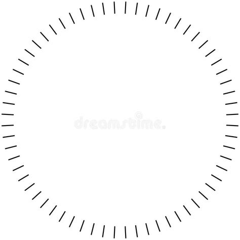 Circle Abstract Art Circular Shape For Decoration Circular Radial Lines Element Concentric