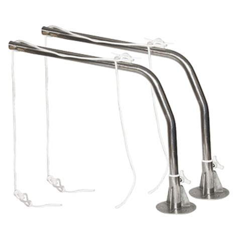 Set Rvs Davits Met Voet Stevige En Duurzame Davits Boottotaal Boottotaal Nl