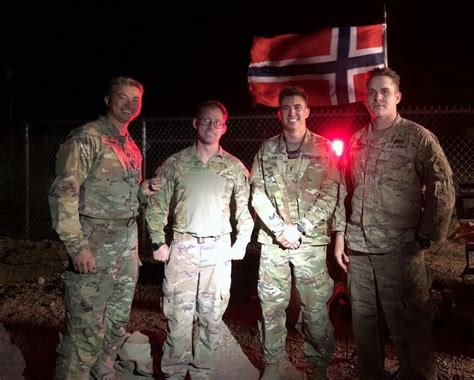 Guardsmen Earn Norwegian Foot March Badge During Joint Event National