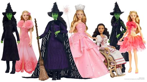 Mattel Unveils Universal Pictures ‘wicked Doll Collection