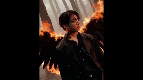 Meet The Handsome Devil 😈😱 ️💘 Jung Kook Bts Devil Shorts Real 7 Angels Youtube
