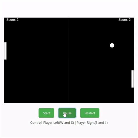 How To Create A Ping Pong Game With Html Css And Javascript Source Code
