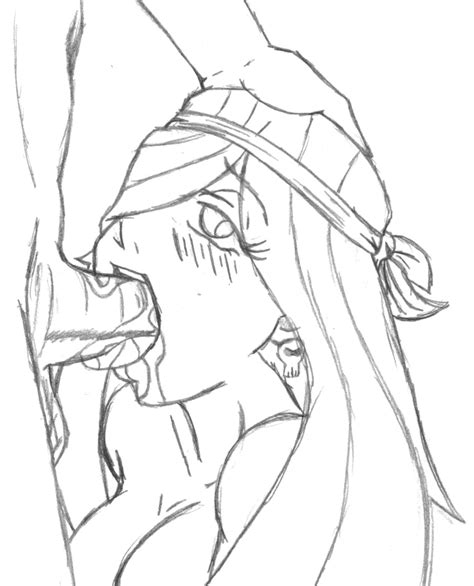 Rule 34 Blushing Breasts Cleavage Crocface Drool Fellatio Female Hair