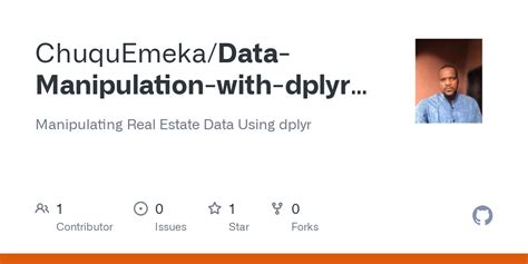 Github Chuquemekadata Manipulation With Dplyr R Language