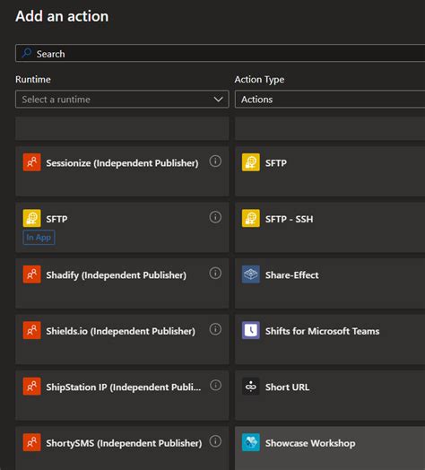 i don t see sharepoint and outlook 365 triggers actions in logic apps