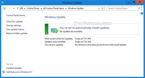 Disable Upgrade To Windows Update In Windows Or Tutorials