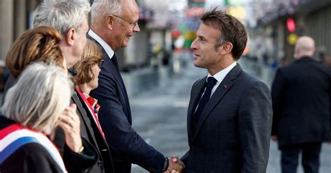 Say Cheese Macron All Smiles In First Meet With Ex Pm Philippe Since Rift Politico