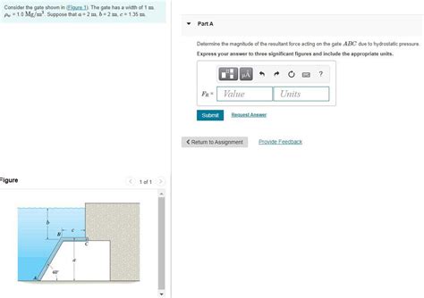 Solved Consider The Gate Shown In Figure The Gate Has A Chegg
