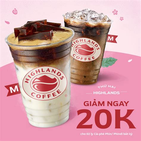 CÀ PhÊ TỈnh TÁo ĐẦu TuẦn GiẢm Ngay 20k Highlands Coffee Facebook