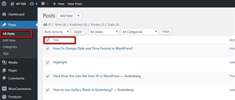 How To Bulk Delete WordPress Posts With And Without Plugins WPKlik