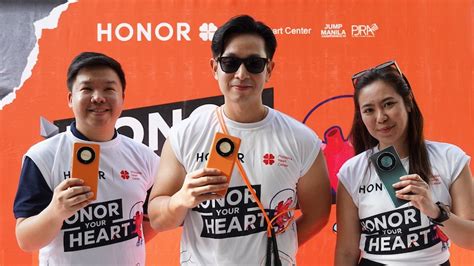 Honor Ph Partners With Jump Manila In Support For The Philippine Heart