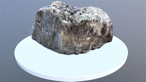 Stone Boulder A3 Flippednormals