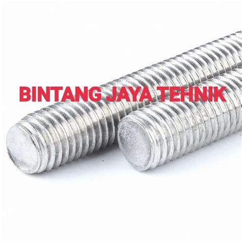 Jual As Drat M14 X 1 Meter Long Drat M14 X 1 Meter Kab Bekasi