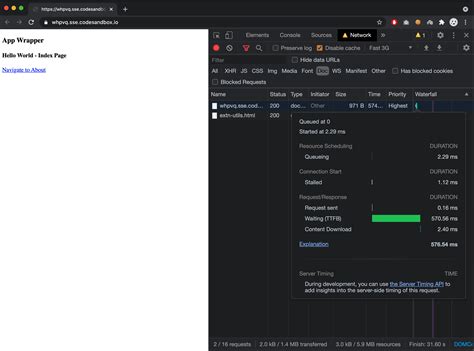 Nextjs Different Ttfb Value On Chrome Vs Web Vitals Stack Overflow