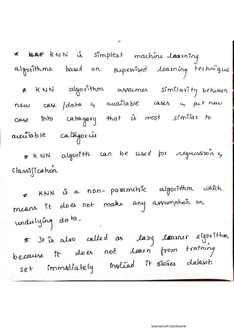 Solution Knn Algorithm Machine Learning Algorithm Studypool