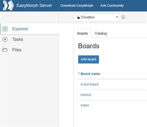 Getting Started With Boards In Easymorph Articles Easymorph