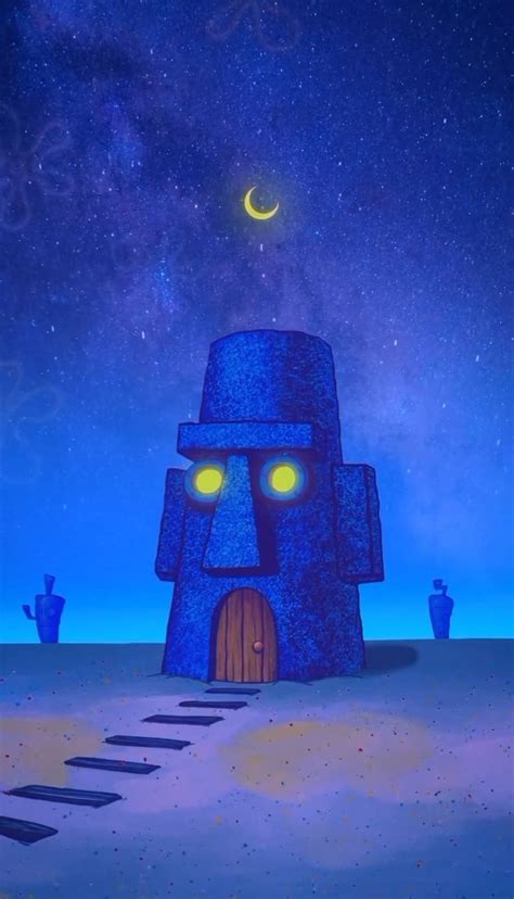 Spongebob Squidward House Background