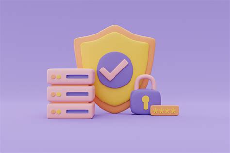 비즈니스 네트워크 개념을 위한 클라우드 컴퓨팅 기술 및 온라인 데이터 스토리지 보안 보호 시스템이 있는 서버 랙 3d 렌더링 0명에 대한 스톡 사진 및 기타 이미지 Istock