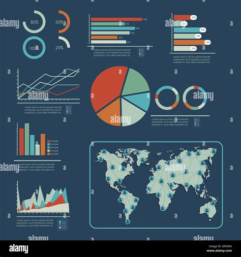 Social Media Infographic Stock Vector Image Art Alamy