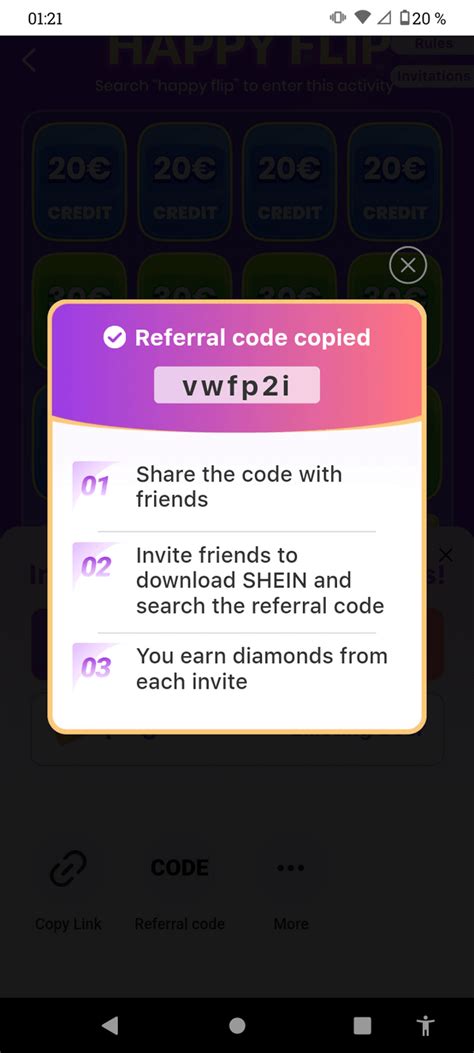 Shein Referral Code R Shein