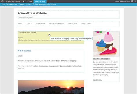 Wp Inline Access Where Does It Go From Here Mrw Web Design