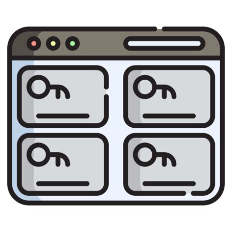 Password Manager Free Web Icons