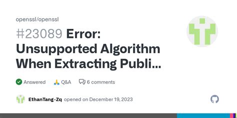Error Unsupported Algorithm When Extracting Public Certificate From Pkcs12 File · Openssl