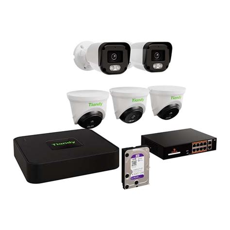Tiandy 5 Set Camera with Hard Drive - Tiandy Online