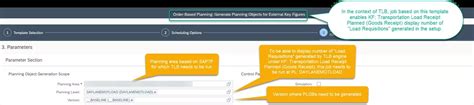 Sap Ibp Transportation Load Building Tlb For Order Based Planning